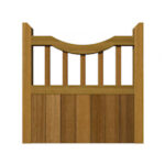 Bespoke Solid Oak Gates | Prime European Oak