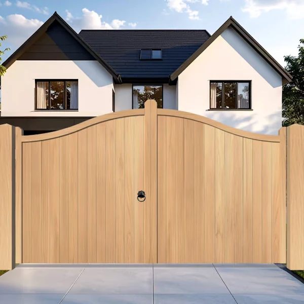 Oak Driveway Gates | Handmade Solid Oak Gates UK